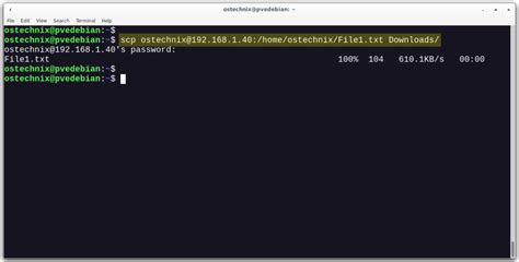 How To Securely Transfer Files With Scp In Linux Ostechnix