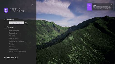 arcgis maps sdk for unity sample code arcgis maps sdk for unity