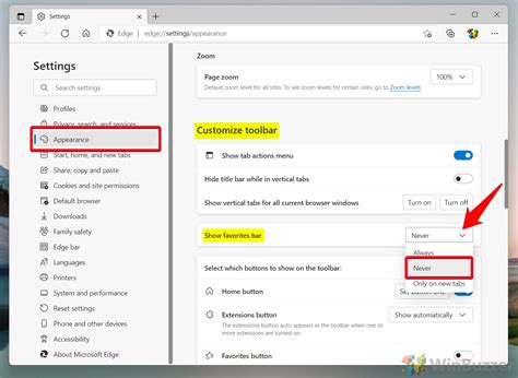 How To Show Or Hide The Bookmark Bar In Chrome Edge And Firefox