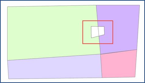 how to fill gaps or holes between polygons in arcgis pro