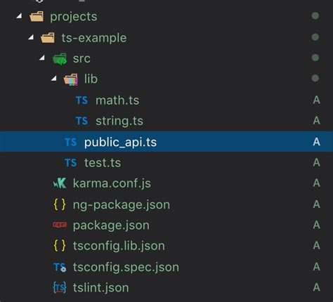 build javascript libraries with the angular cli