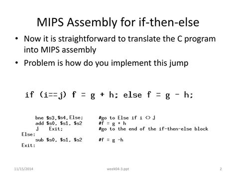 ppt mips instructions powerpoint presentation free download id 6660609