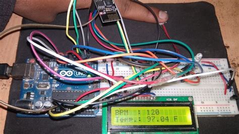 iot based patient health monitoring using esp8266 and arduino arduino