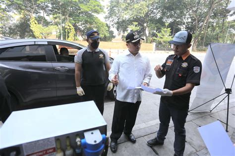 Tekan Polusi Udara Pemkot Tangerang Gelar Uji Emisi Kendaraan Dengan