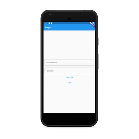 flutter firebase phone authentication example
