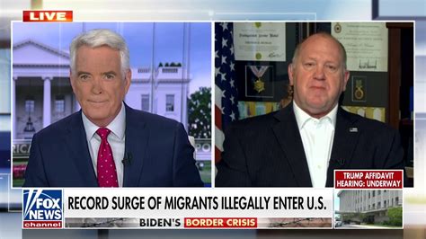 Tom Homan The Border Crisis In An ‘invasion Fox News Video