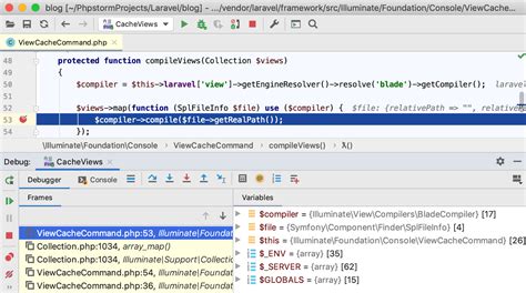 laravel help phpstorm