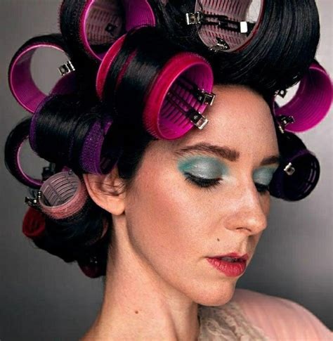 Sleep In Hair Rollers Wet Set Roller Set Vintage Glamour Curlers