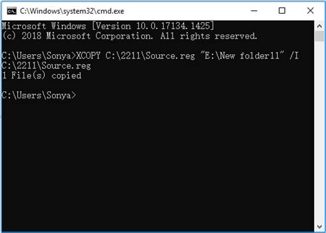 how to make use of xcopy command to copy files and folders minitool