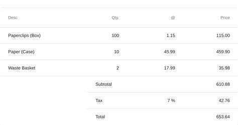material ui table cell