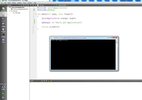 qt5 c first console application codeloop
