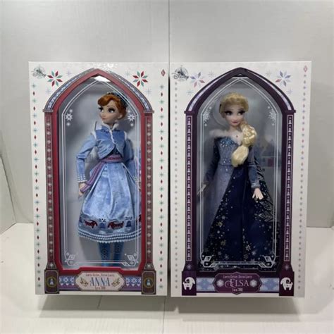 Disney Store Elsa And Anna Exclusive 17 In Olafs Frozen Limited Edition