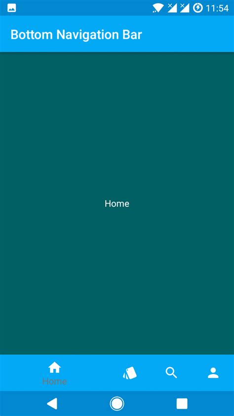 how to create material bottom navigation bar in android aayush