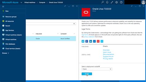 oracle base azure installation of an oracle database on azure