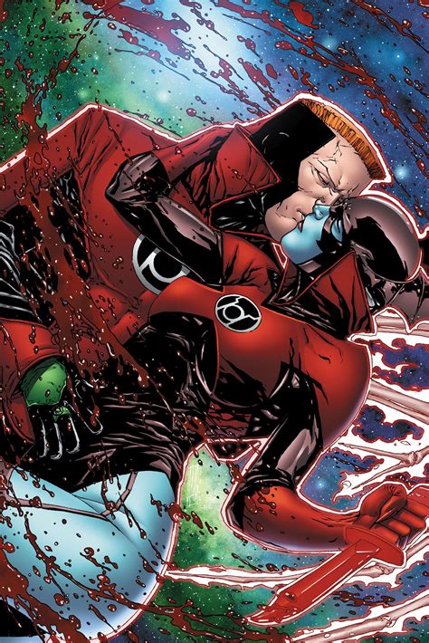 Red Lanterns Guy Gardner And Bleez Red Lantern Corps Red Lantern