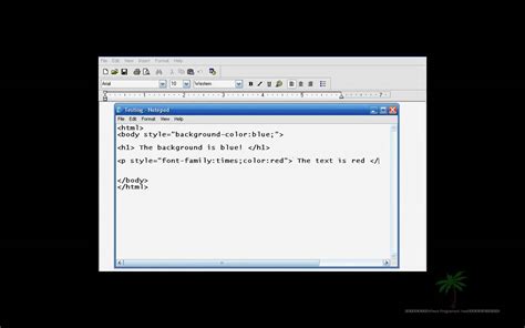 html tutorial 4 font colors and styles youtube