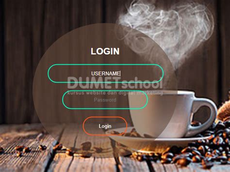cara membuat animasi login dengan html css