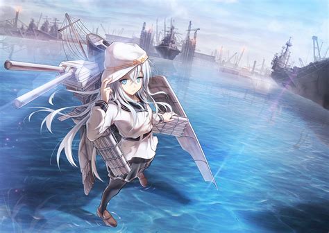Hibiki From Kantai Collection Hd Anime Wallpaper By Bae C 裴 C