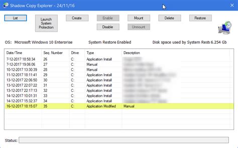 add create restore point context menu in windows 10 page