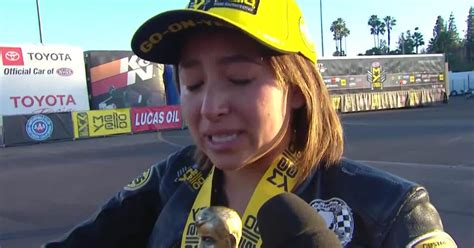 Jianna Salinas Wins First Career Wally In Pro Stock Motorcycle