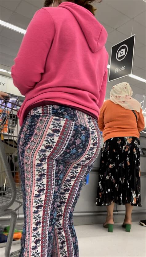 Crazy Thick Pawg Milf Flare Legging Bubble Butt Spandex Leggings