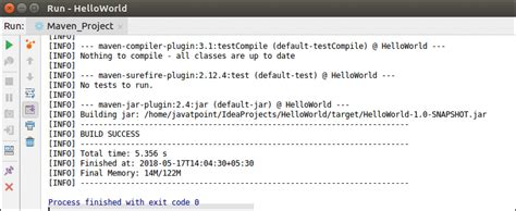 intellij idea build tools javatpoint