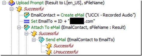 cisco uccx sending email using script get practical