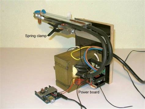diy battery tab resistance fine spot welder werkzeug technik