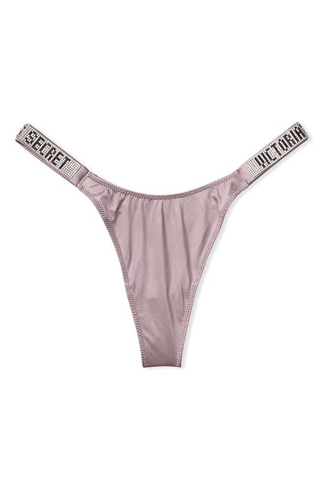 Buy Victorias Secret Shine Strap Thong Knickers From The Victorias