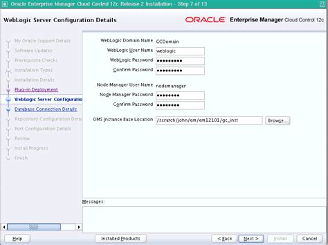 installing enterprise manager system 12c release 2 12 1
