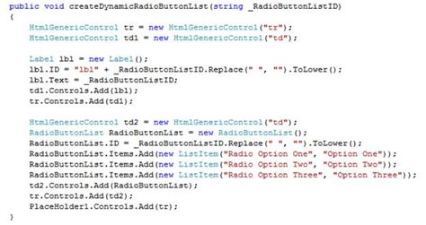 how to create and read values of dynamic controls in asp