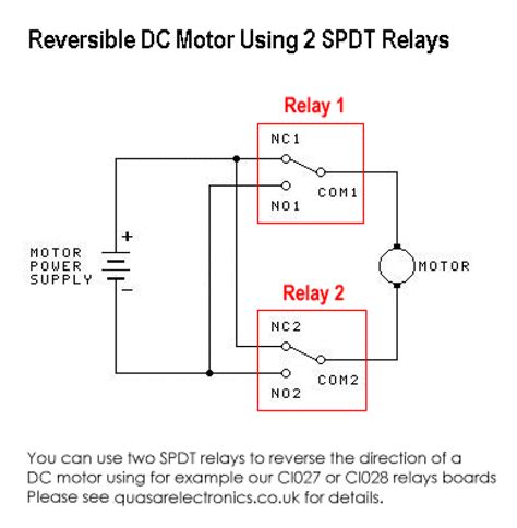 Reversing Switch Wiring Diagram