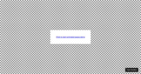 animated routes demo react router v6 forked codesandbox