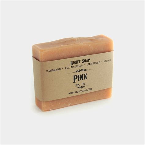 All Natural Pink Clay Soap Detox Cleansing Facial And Body Soap Cold