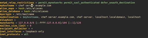 install and configure postfix as a send only smtp server on ubuntu 20