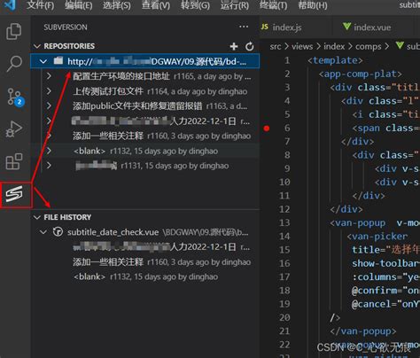 vscode vscode中使用svn插件进行提交代码 vscode使用svn提交代码 c 心欲无痕的博客 csdn博客