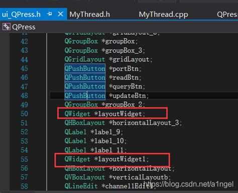 qtbug： warning the name layoutwidget qwidget is already in use