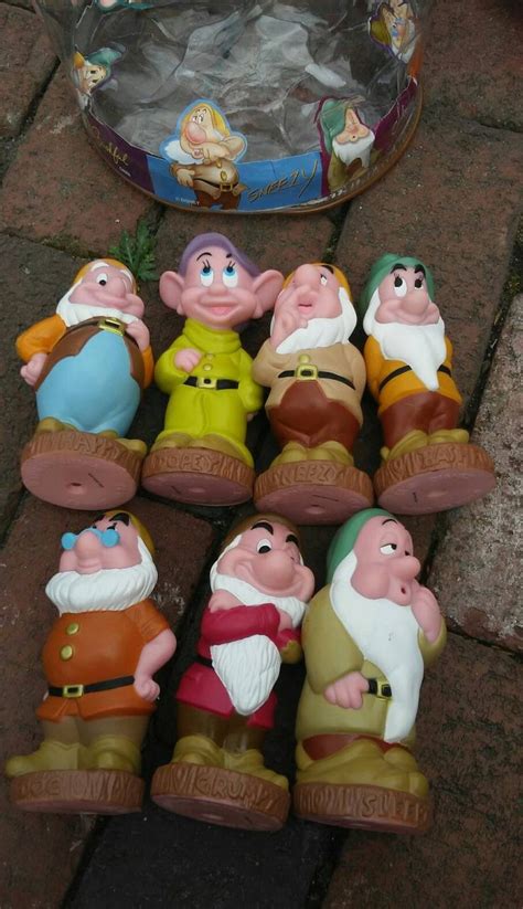 The 7 Dwarfs Vintage 1993 Official Walt Disney Snow White Etsy