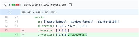 modify update release version to allow multiple tf versions during ci