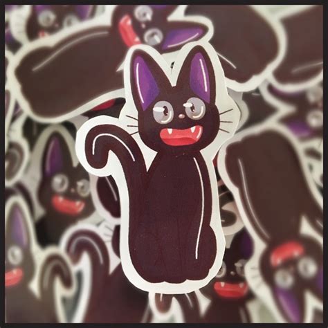 Adesivo Sticker Anime Kawaii Estúdio Ghibli Serviço De Entrega Da Kiki