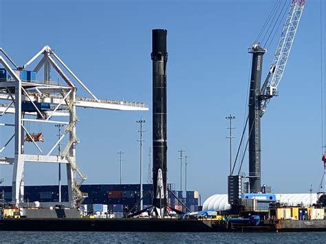 See Spacexs Most Flown Rocket Returns To Home Port After 9th Flight
