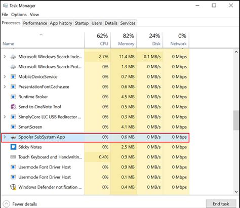 what is spooler subsystem app and why the high cpu usage