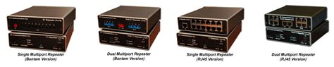 t1 e1 single or dual multiport and optical tap repeaters otr