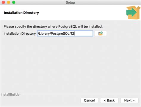 installation of postgresql on mac os edb