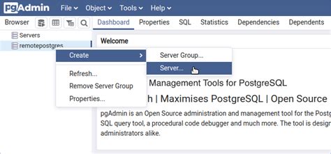 remote access to postgresql jelastic dev docs