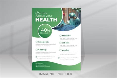 Doctor Or Healthcare Flyer Design Graphic By Vmsit · Creative Fabrica
