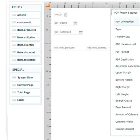 reports features scriptcase