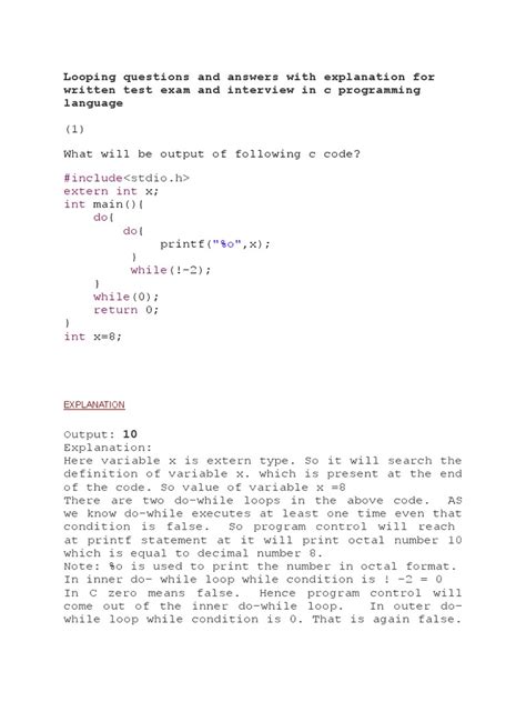 c program docx control flow c programming language