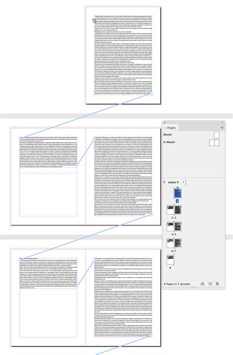 solved primary text frame threading behavior adobe support community