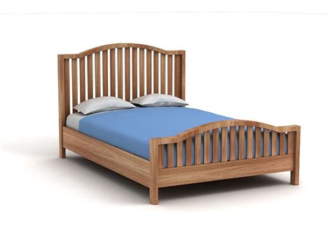 Wooden Bed Free 3d Models Download Free3d